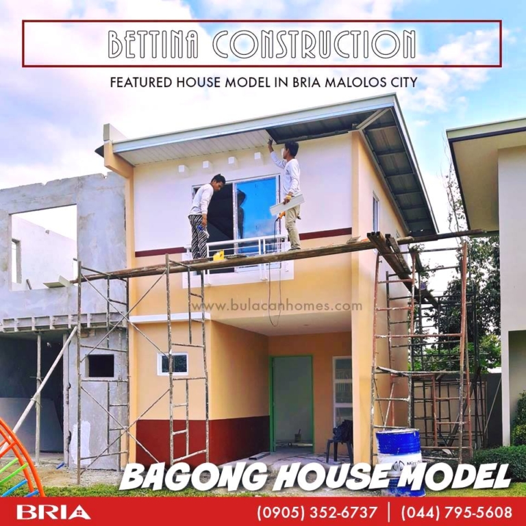 New House Model of Bria Homes Malolos, Bulacan: Bettina Model